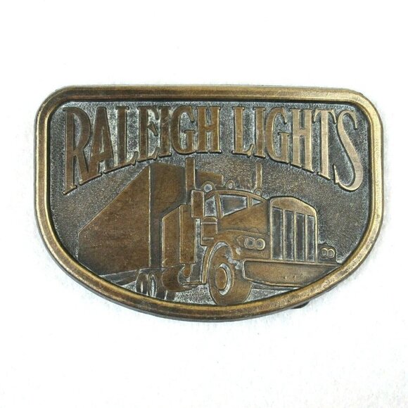 Accessories | Vintage Belt Buckle Raleigh Lights Cigarettes Tobacco ...